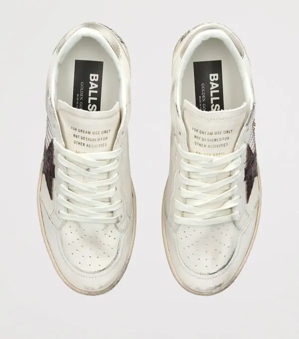 GOLDEN GOOSE Leather Ball Star Sneakers
