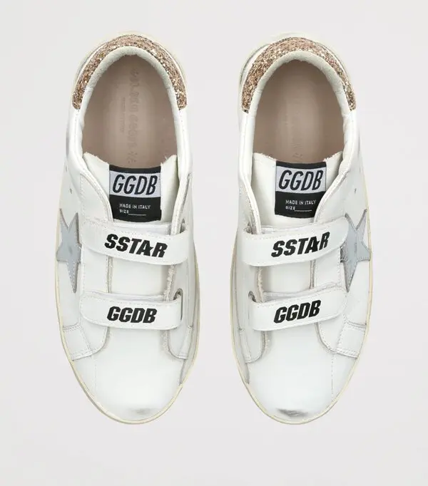 GOLDEN GOOSE Leather Old School Sneakers