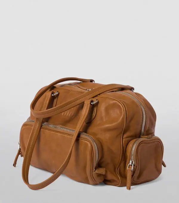 Miu Miu Nappa Leather Top-handle Bag