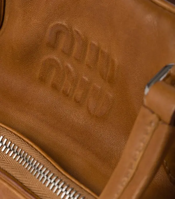 Miu Miu Nappa Leather Top-handle Bag