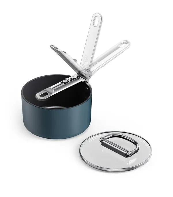 JOSEPH JOSEPH Non-stick Saucepan With Lid - Blue