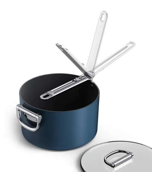 JOSEPH JOSEPH Non-stick Saucepan With Lid - Blue