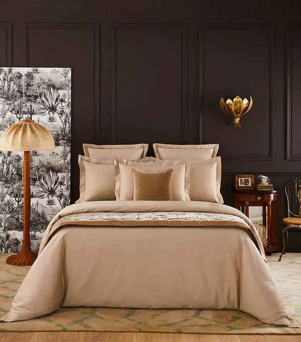 YVES DELORME Triomphe Double Duvet Cover - Beige