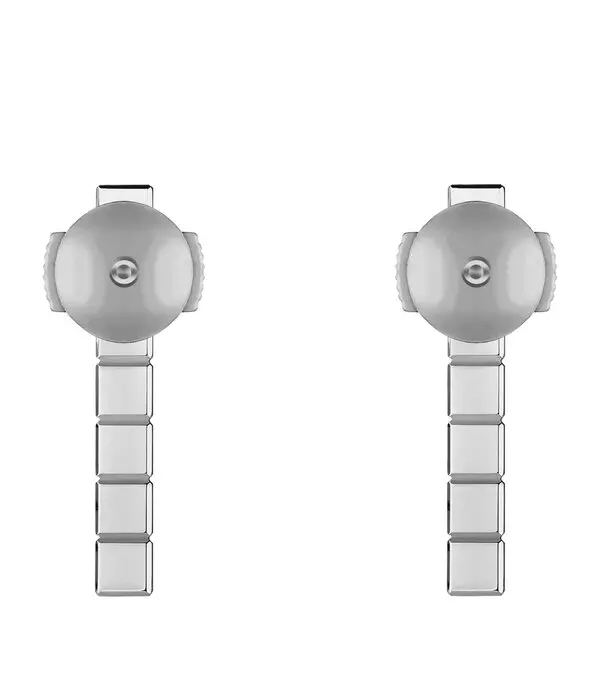 Chopard Ice Cube Diamond Stud Earrings