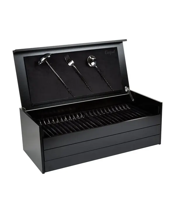 CUTIPOL Moon 75-piece Stainless Steel Cutlery Set - Silver