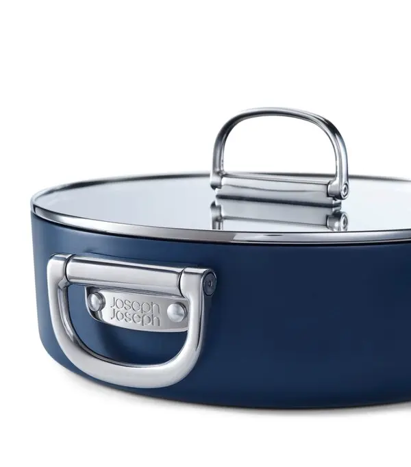 JOSEPH JOSEPH Space Non-stick Folding Handle Casserole Pan And Lid