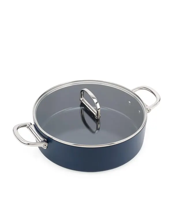 JOSEPH JOSEPH Space Non-stick Folding Handle Casserole Pan And Lid