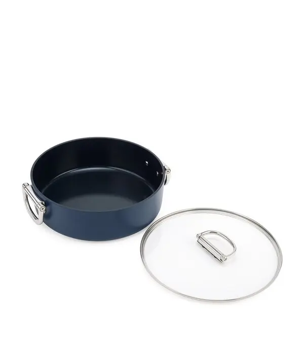 JOSEPH JOSEPH Space Non-stick Folding Handle Casserole Pan And Lid