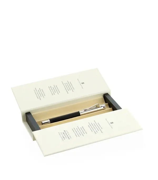 GRAF LANTZ Classic Ebony Wood Fountain Pen - Black