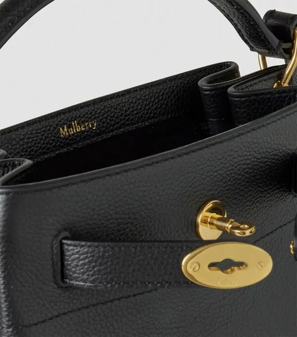 Mulberry Leather Islington Bucket Bag - Black