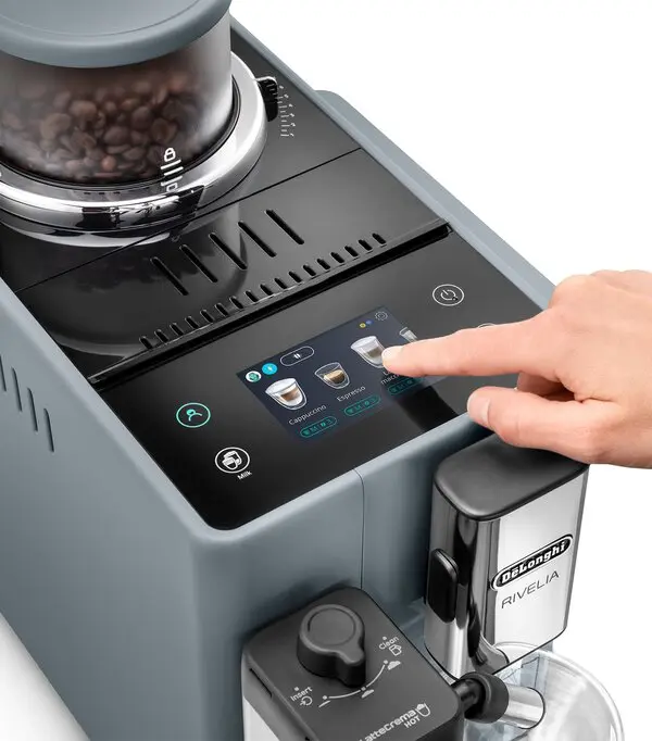 DE'LONGHI Rivelia Coffee Machine - Grey