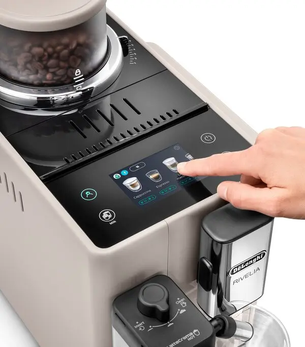 DE'LONGHI Rivelia Coffee Machine - Beige