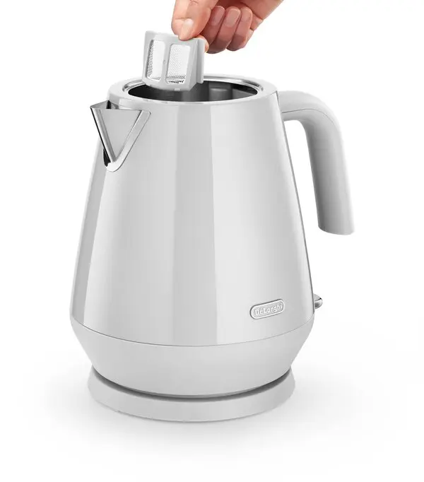 DE'LONGHI Eclettica Kettle - White