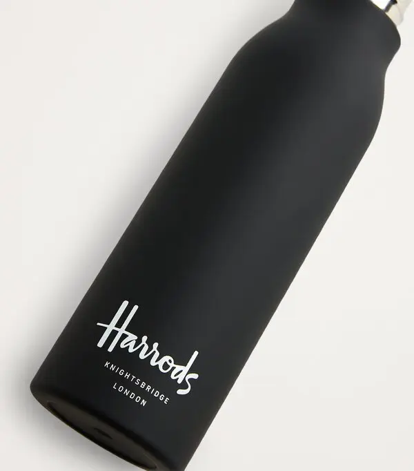 Harrods Logo Water Bottle - Black