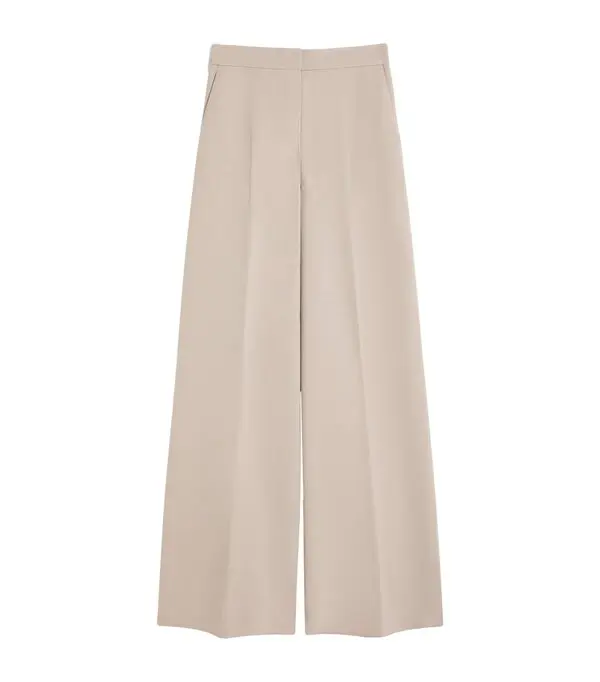 Max Mara Jersey Wide-leg Trousers