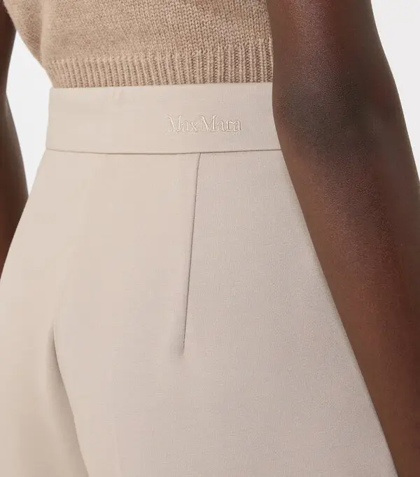 Max Mara Jersey Wide-leg Trousers