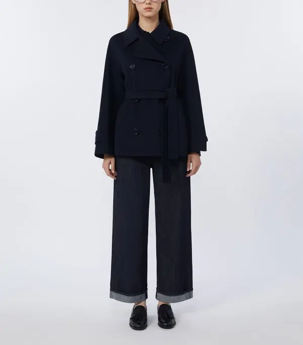 Max Mara Turn-up-hem Wide-leg Jeans