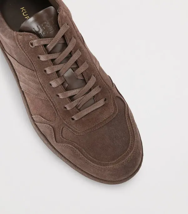 Kurt Geiger Suede Lloyd Drench Sneakers - Brown
