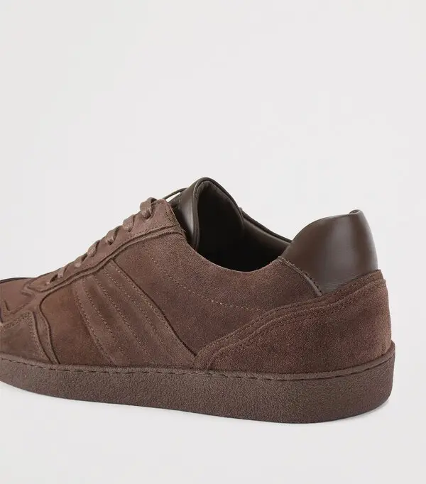 Kurt Geiger Suede Lloyd Drench Sneakers - Brown