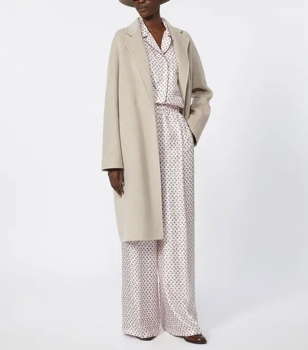 Max Mara Printed Silk Shirt