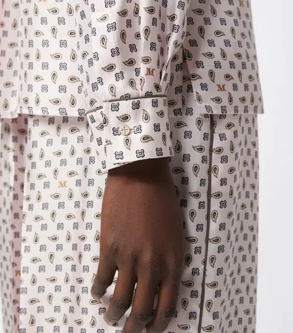 Max Mara Printed Silk Shirt