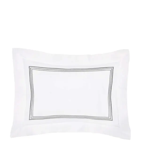 PRATESI Tre Righe Pillowcase - Grey