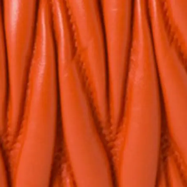 Miu Miu Matelassé Nappa Leather Wander Top-handle Bag - Orange