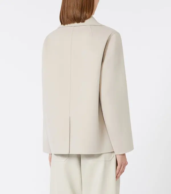 Max Mara Virgin Wool Double-breasted Jacket