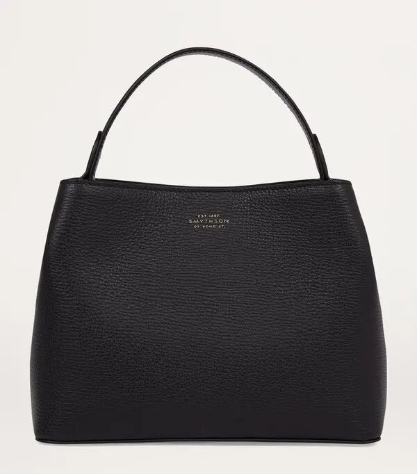 Smythson Ludlow Leather Day Top Handle Bag