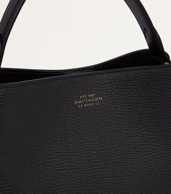 Smythson Ludlow Leather Day Top Handle Bag