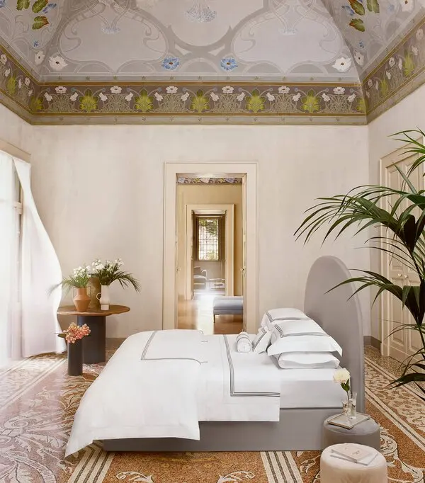 PRATESI Tre Righe King Flat Sheet