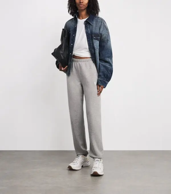 Eterne French Terry Sweatpants With Modal Blend