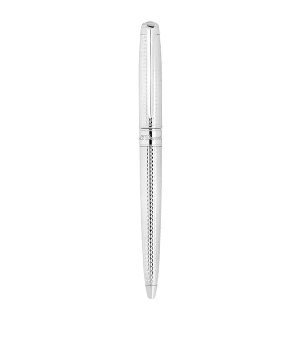 S.t. Dupont Line D Eternity Ballpoint Pen - Metallic