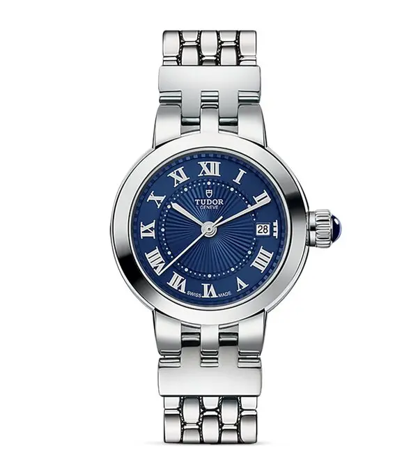TUDOR Clair De Rose Stainless Steel Watch - Blue