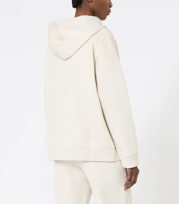 Max Mara Cotton-blend Zip-up Hoodie