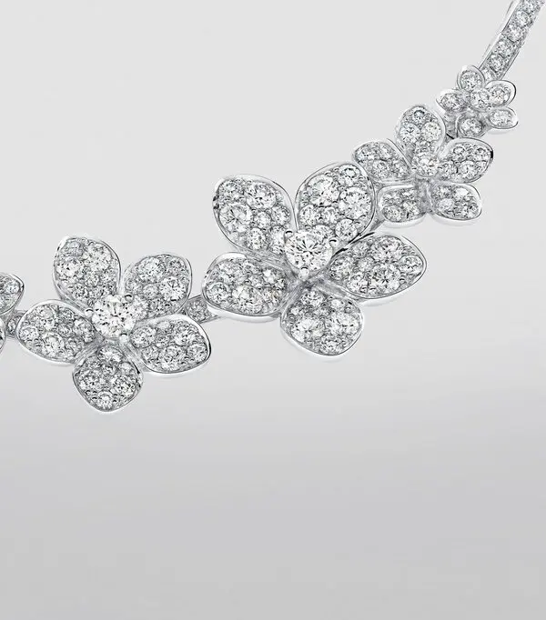 Graff Gold And Diamond Wild Flower Necklace