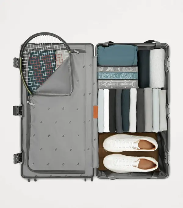 CARL FRIEDRIK Trunk Spinner Check-in Suitcase - Grey