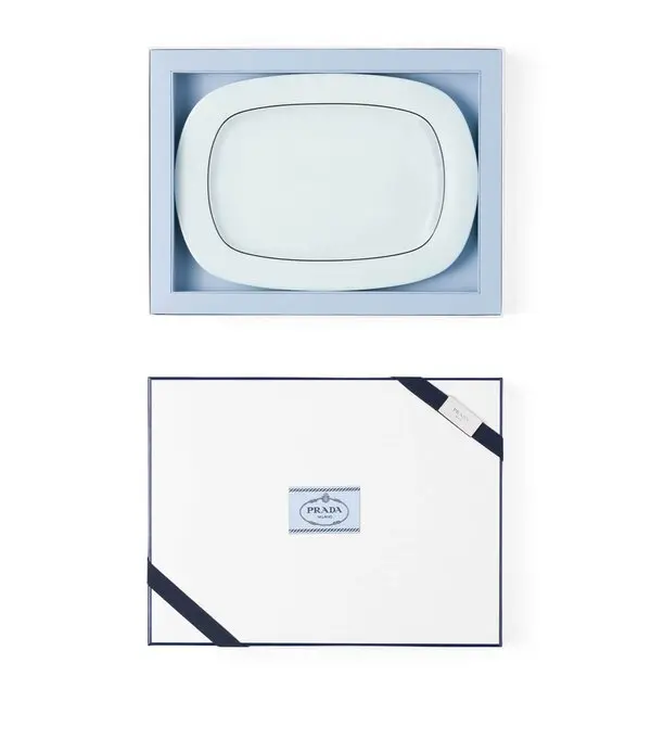 Prada Celadon Porcelain Tray