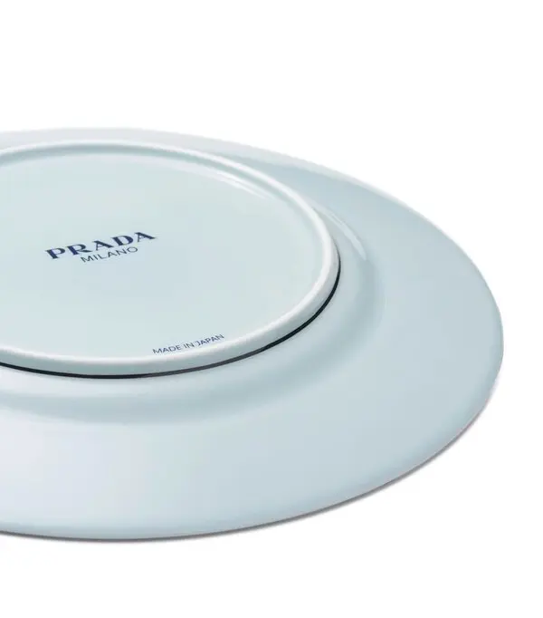 Prada Set Of 2 Celadon Dessert Plates