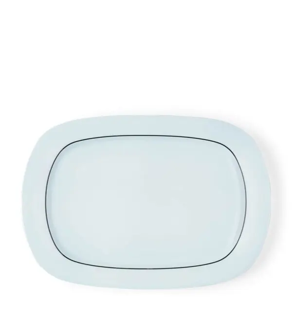 Prada Celadon Porcelain Tray - Turquoise