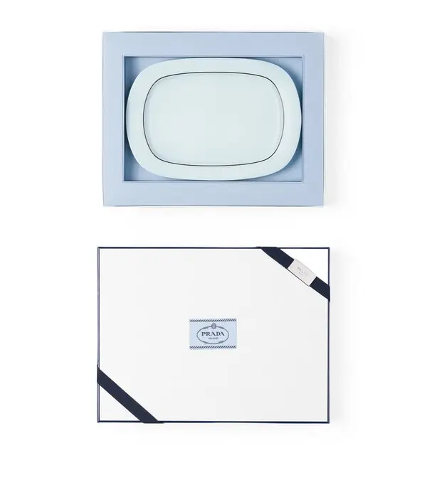 Prada Celadon Porcelain Tray