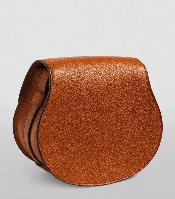Chloé Small Marcie Saddle Bag - Brown
