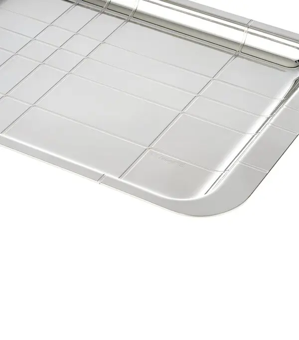 Christofle Plated Graphik Tray