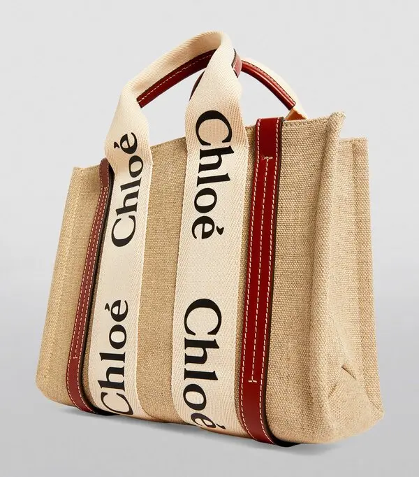 Chloé Small Woody Tote - Brown