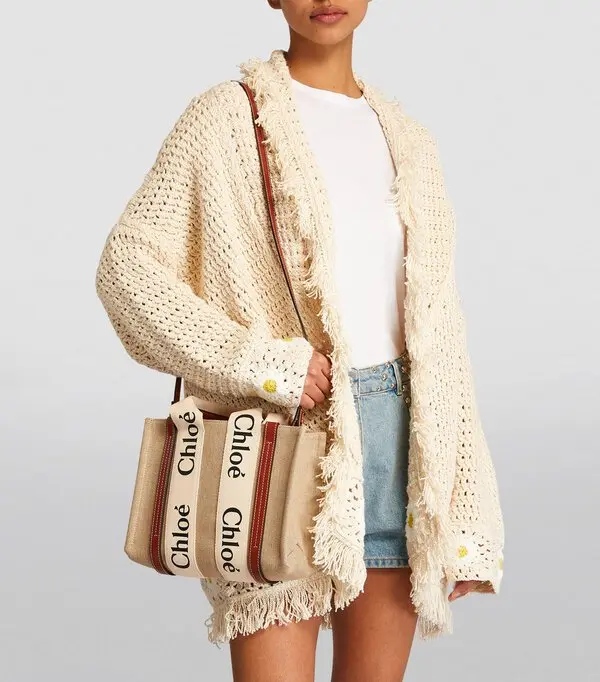 Chloé Small Woody Tote - Brown