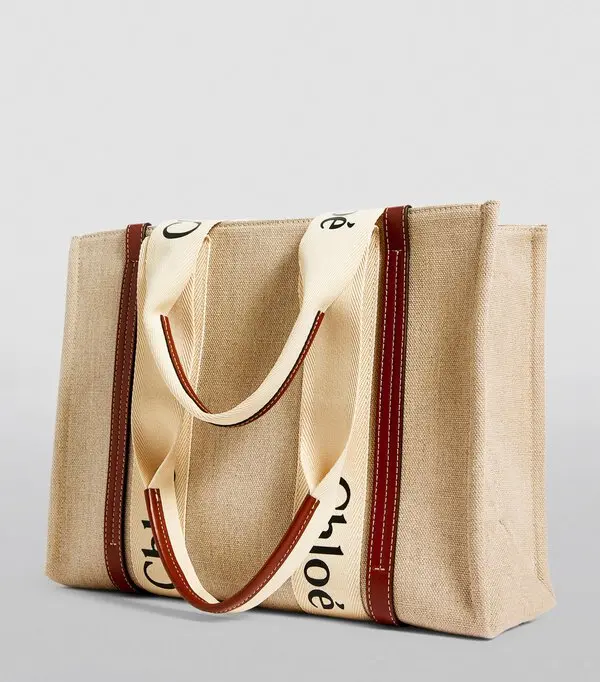 Chloé Medium Woody Tote - Brown