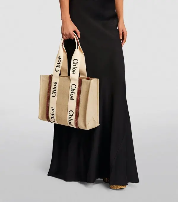Chloé Medium Woody Tote - Brown