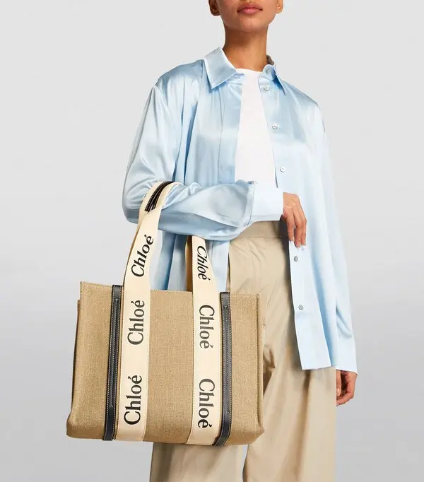Chloé Medium Woody Tote Bag