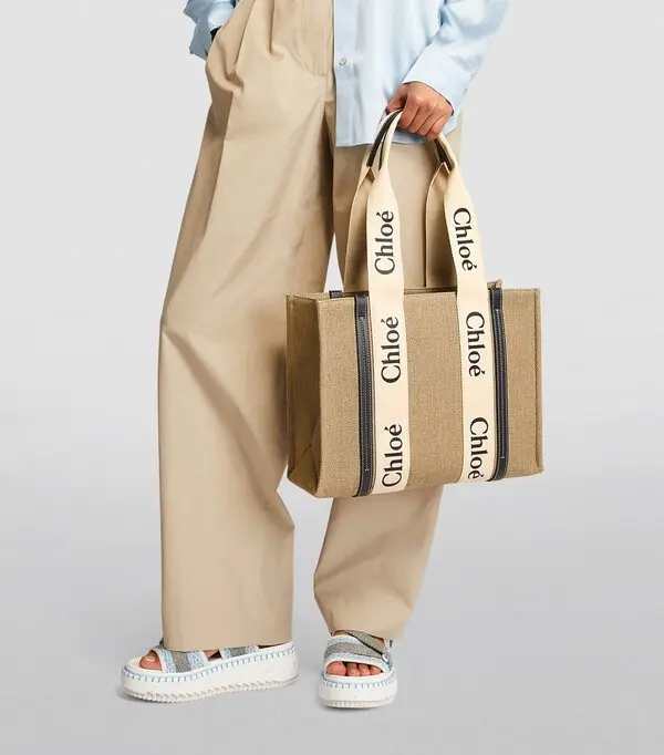 Chloé Medium Woody Tote Bag
