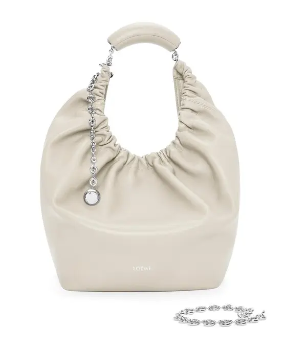Loewe Small Leather Squeeze Top-handle Bag